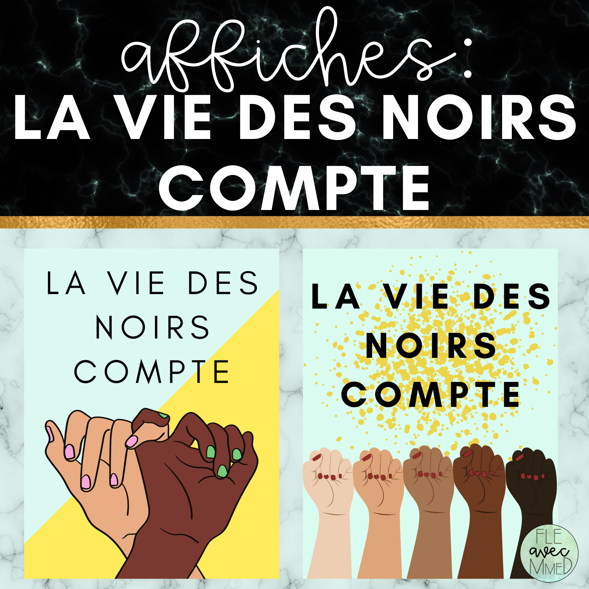 Black Lives Matter Resources for French Teachers - FLE Avec MmeD