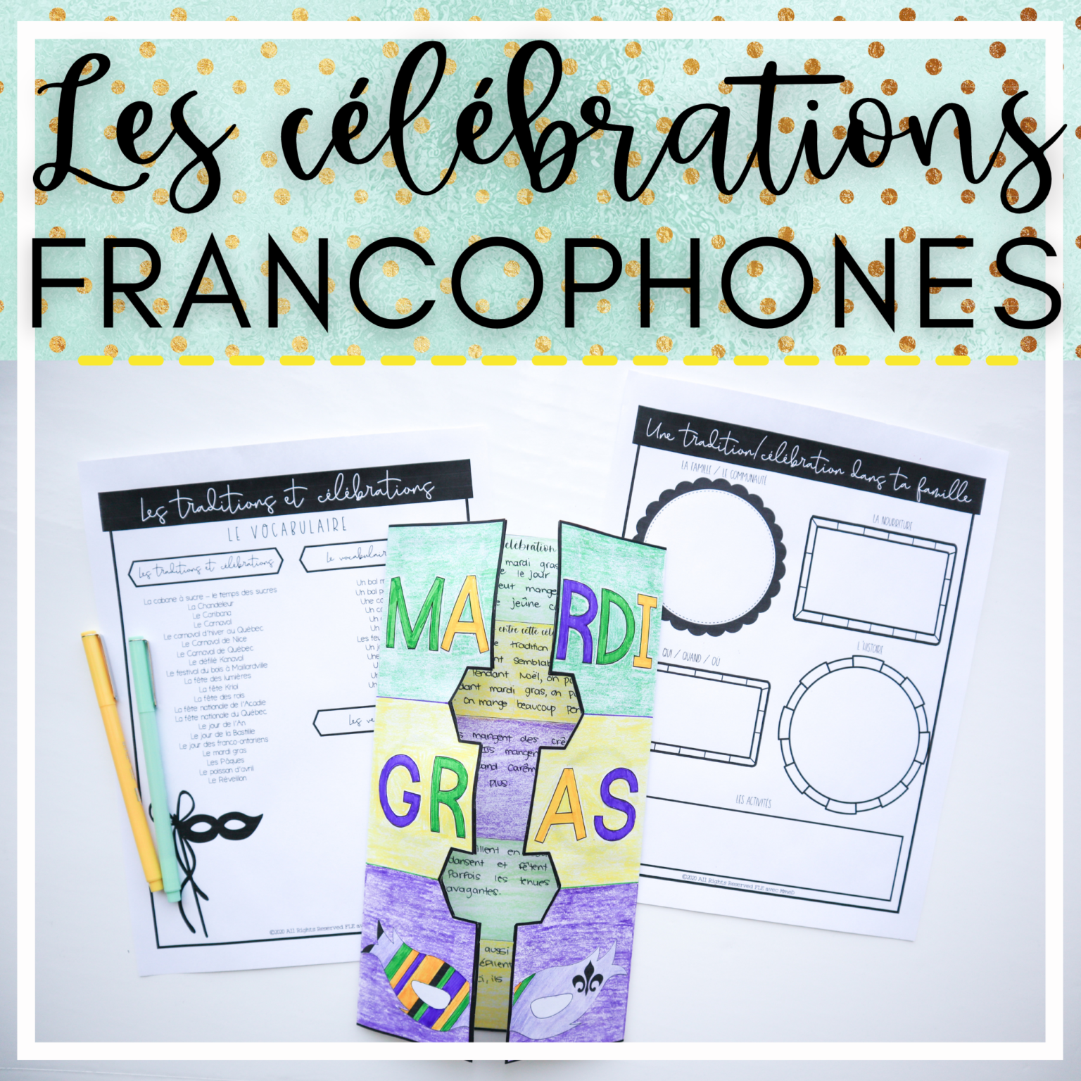 Here are 10 informative French activities on la francophonie