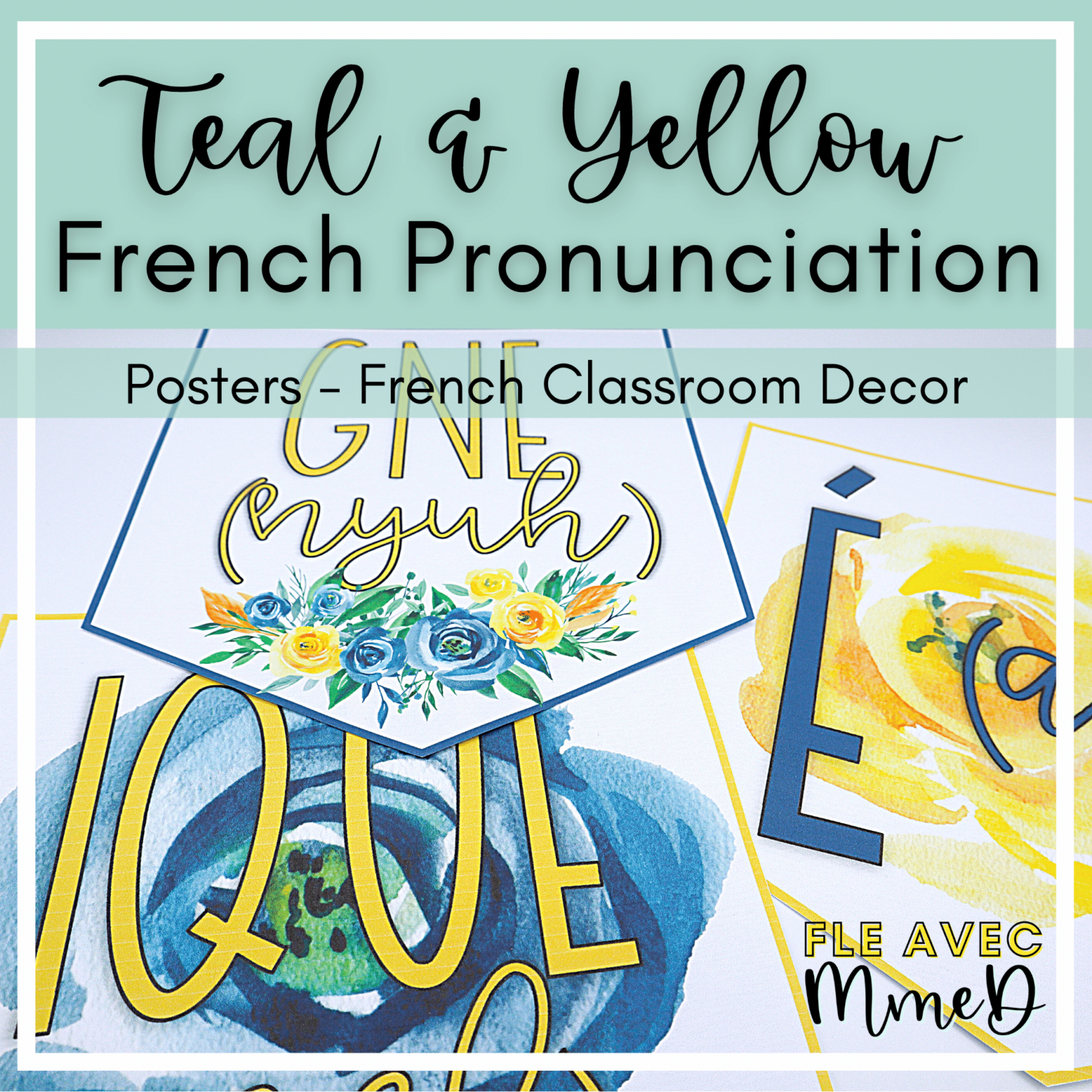 The truth about French classroom decor - FLE Avec MmeD