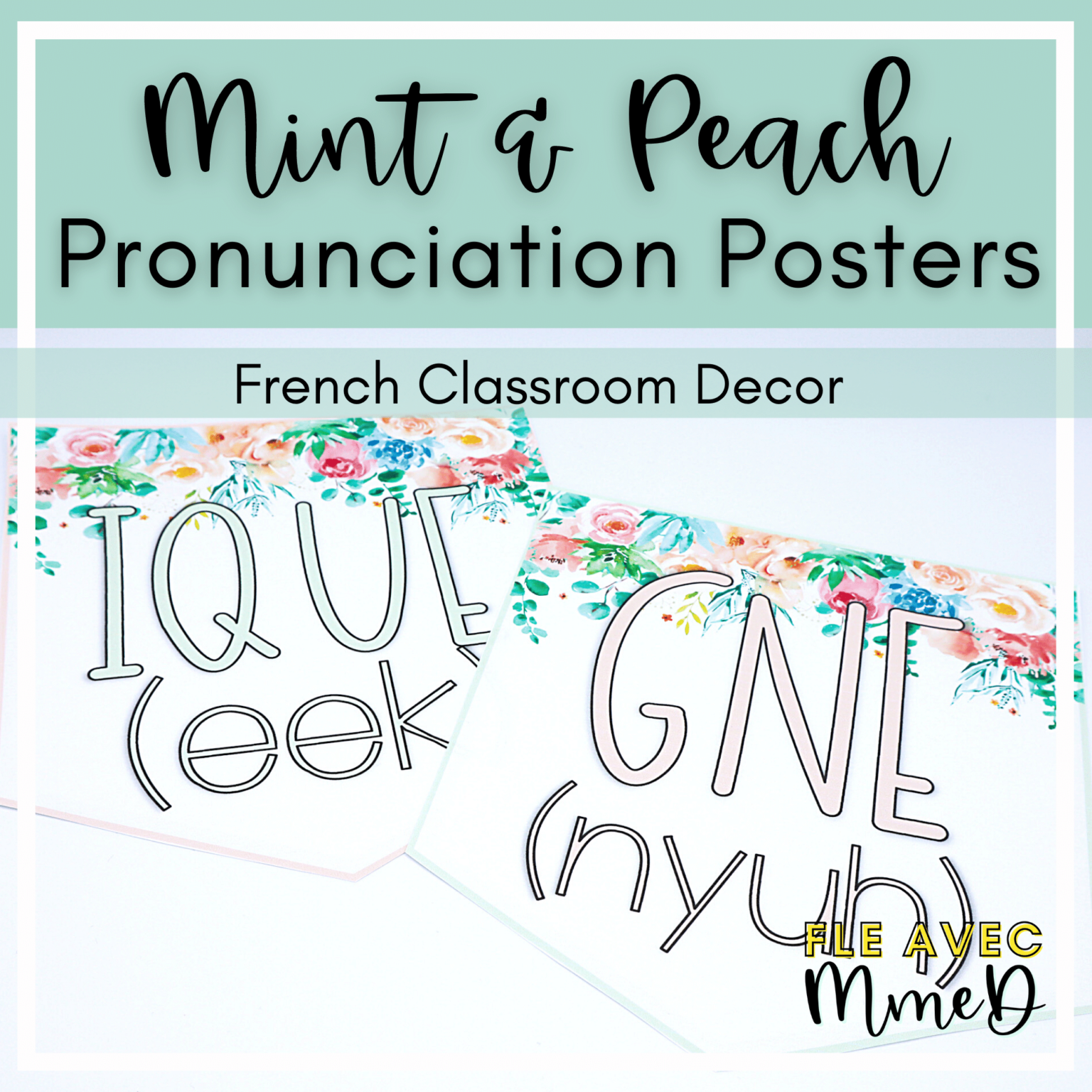 The truth about French classroom decor - FLE Avec MmeD
