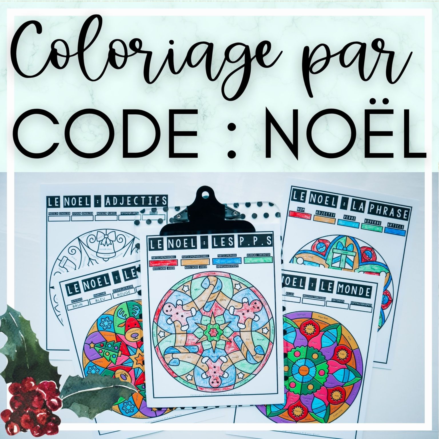 French Christmas Activities for the classroom - FLE Avec MmeD