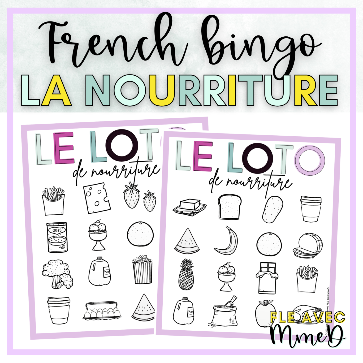 Delectable Ideas & activities for a French food unit - FLE Avec MmeD