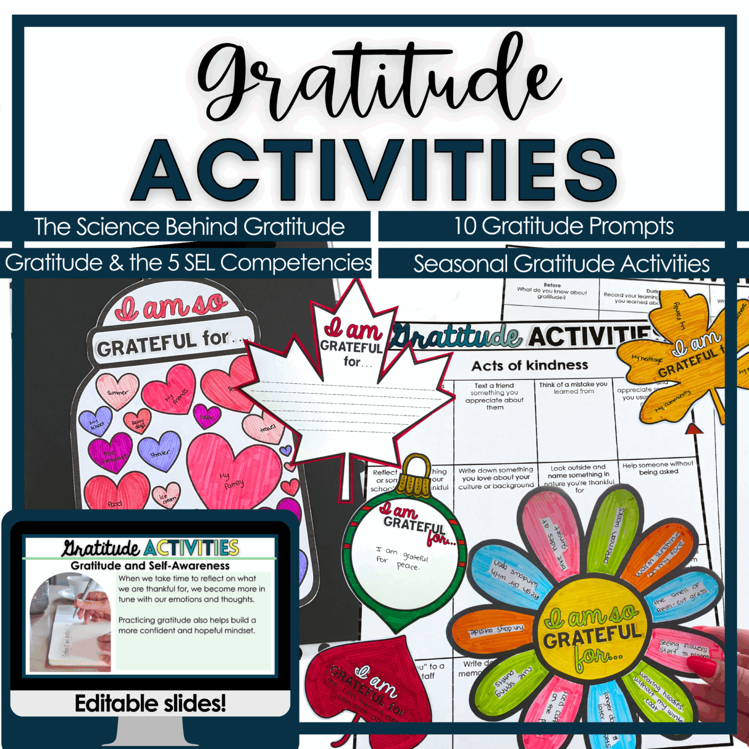 French Gratitude Activities Ideas: SEL Meets Language Learning - FLE ...