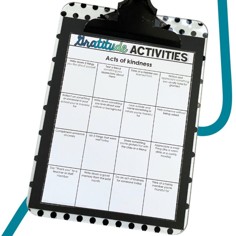 French Gratitude Activities Ideas: SEL Meets Language Learning - FLE ...